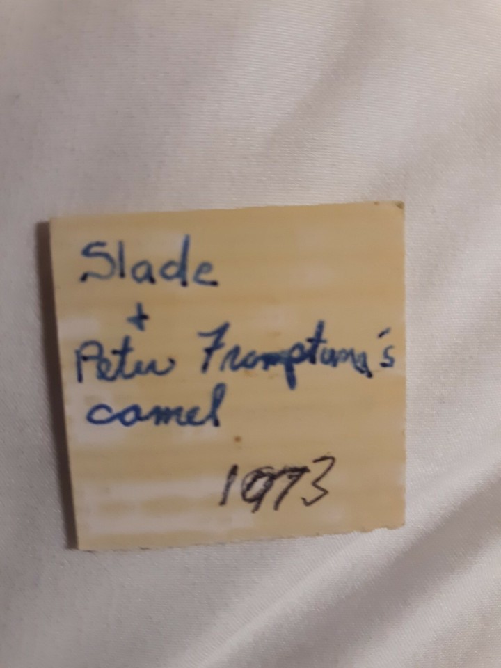PETER FRAMPTON'S CAMEL OPENING FOR SLADE MASONIC TEMPLE 5/2/1973 TICKET ...