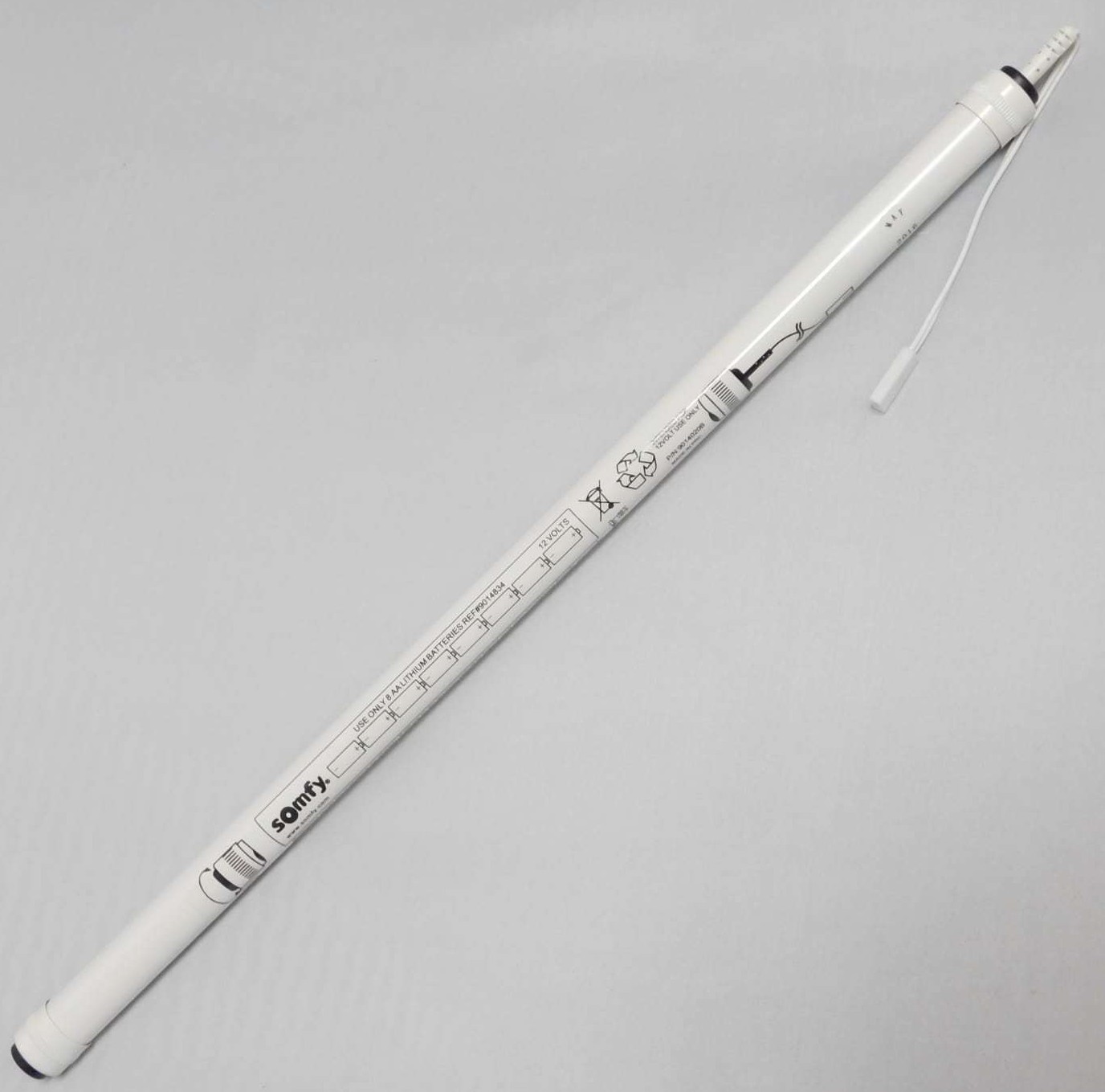 Somfy 12V DC Reloadable Battery Wand / Tube 9014020
