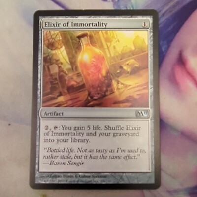Magic The Gathering Magic 2011 Elixir Of Immortality 206/249 | eBay