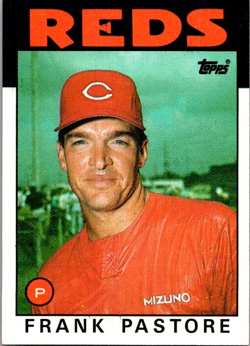 1986 Topps #314 Frank Pastore | eBay