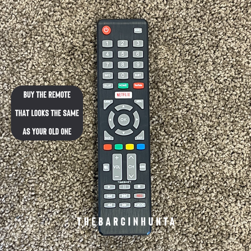 LINSAR TV Remote Control LS50UHDSM20, LS58UHDSM20, LS65UHDSM20 ...
