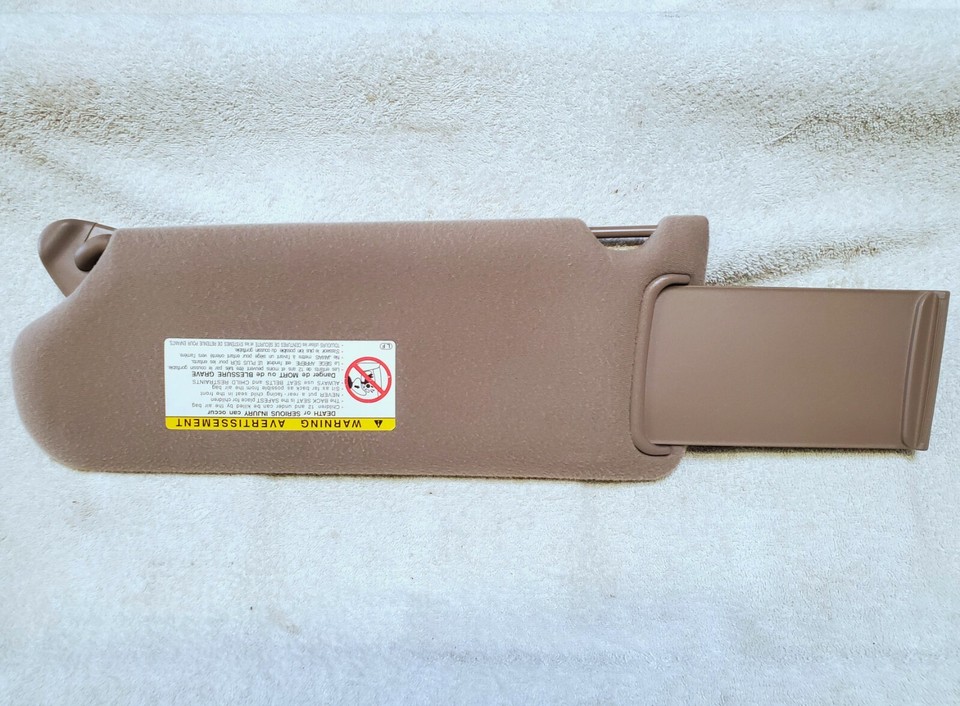 2001-2004 Toyota Sequoia SR5 Passenger's Sunvisor Sun Visor w/o ...
