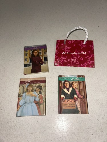 American Girl Mini Doll Nellie Ruthie Rebecca Hardcover Books w/ Dust ...