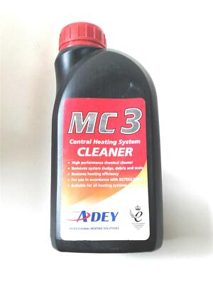 NEW ADEY MC3 CENTRAL HEATING SYSTEM CLEANER 500ml | eBay UK