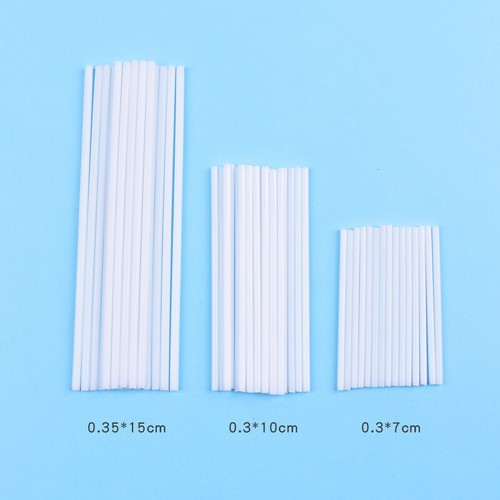 Hollow Plastic Tube Candy Cane Cake Insert Card Accessories DIY Candy ...