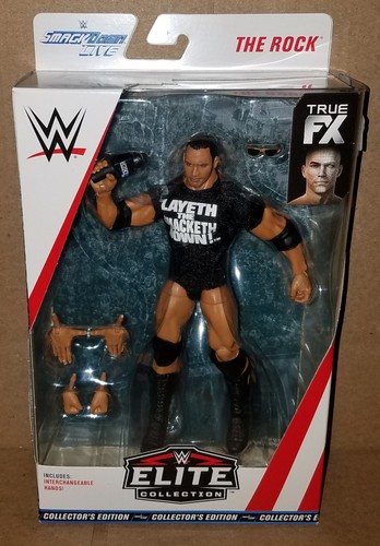 2019 Mattel WWE Elite 69 Collector's Edition THE ROCK Layeth The ...