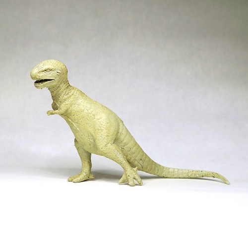 Marx Tyrannosaurus Rex Light Gray Figure Vintage 1960s PL-977 Skinny T ...