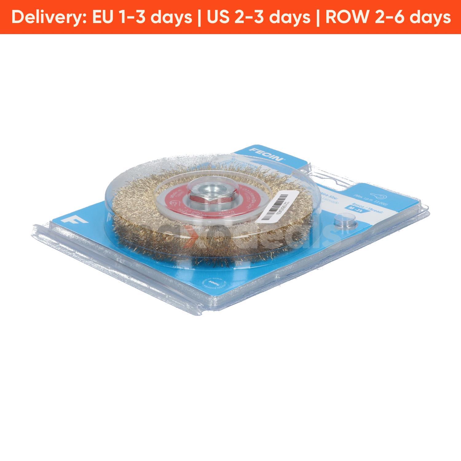 Fecin PO115CGM14D Flat Wire Wheel M14 New NFP Sealed | eBay