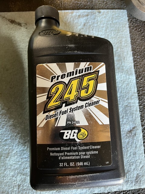 BG 245 Diesel Fuel System Cleaner 3 QT Powerstroke Duramax Bg244 Bg245 ...
