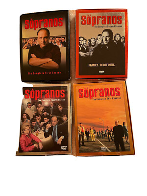 The Sopranos DVD Set (Seasons 1, 2, 3, 4) Great Condition | eBay