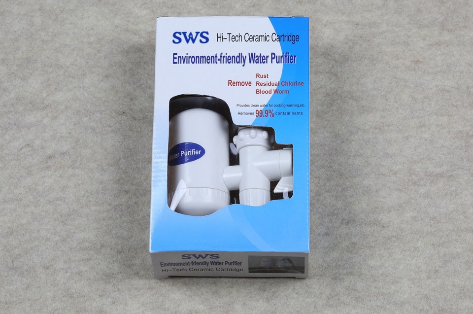 Home Kitchen Cleanable Ceramic Cartridge Faucet Tap Water Clean Filter ...