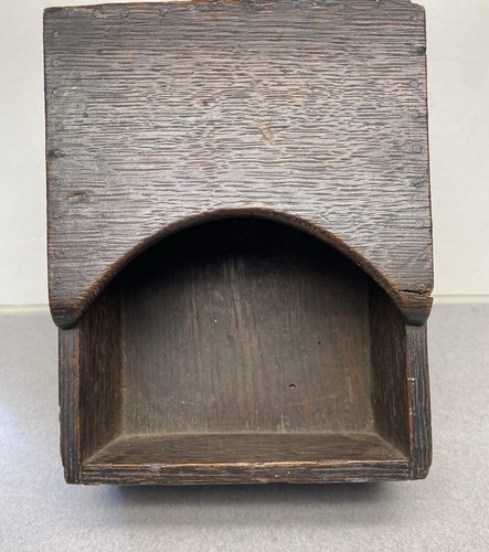 Antique Vintage Primitive Wood Voting ballot Church Alms Tithing box | eBay