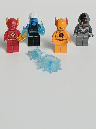 Lego Minifigure Lot Of 4 Reverse Flash Killer Frost Flash Cyborg From ...