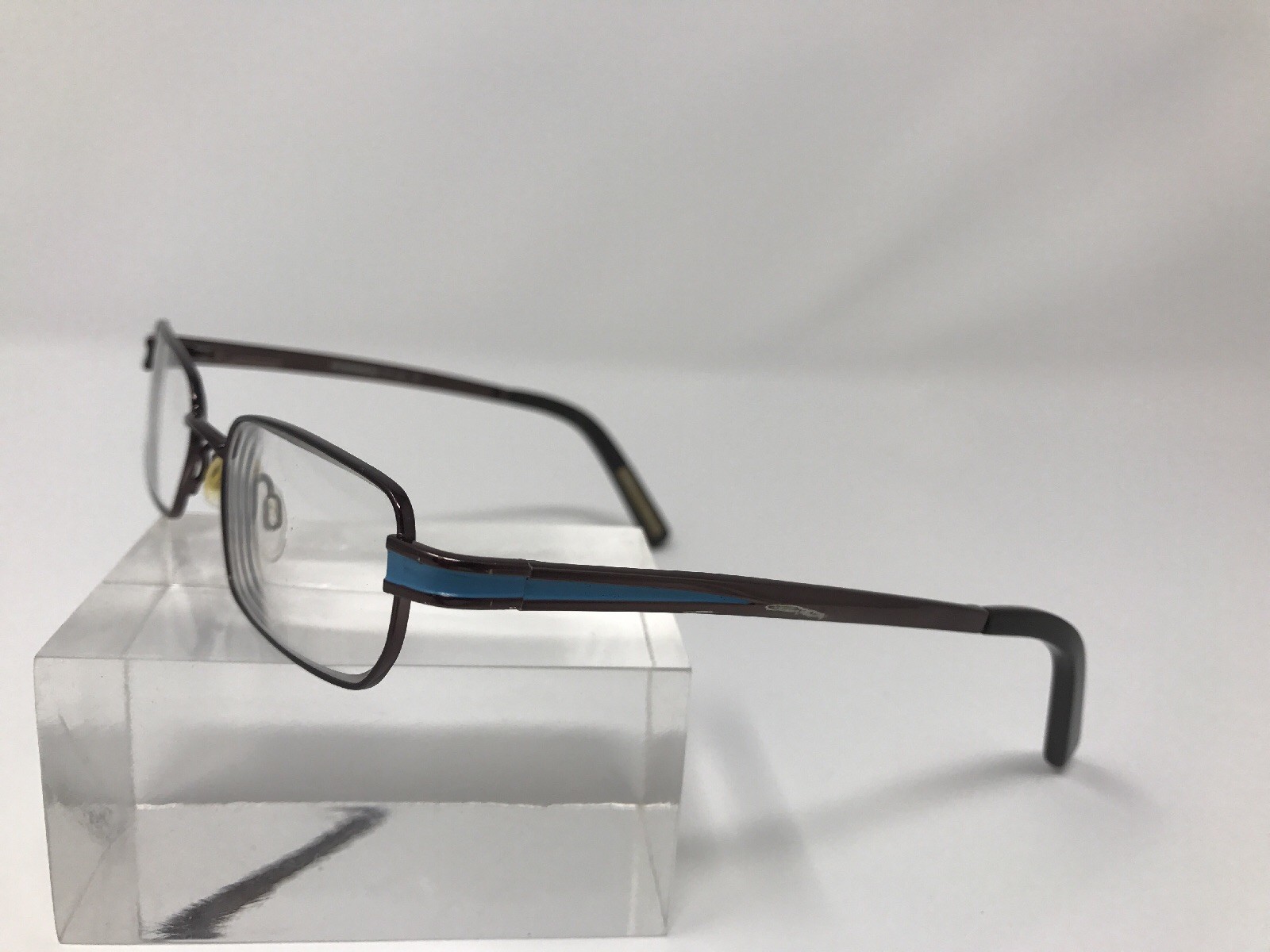Hummer Eyeglass Frames HX1 Dirty Blue Flex Hinge 47/16/130 Brown Z847 ...