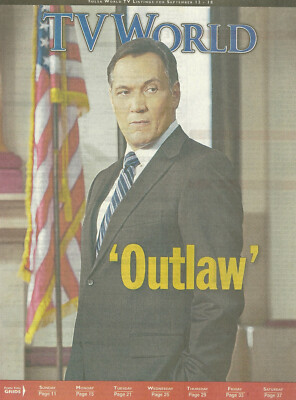 TV WORLD Magazine Sept. 12-18 2010 Jimmy Smits Outlaw James Wolk ...