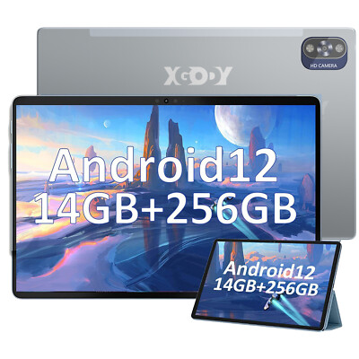 XGODY Tab 10 Tablet 10 Zoll Android 12 14GB+256GB 7000mAh PC Modus FHD ...