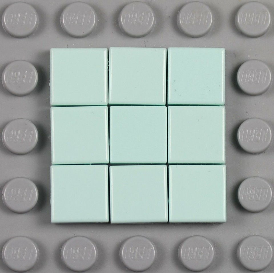 LEGO - 1x1 Square Tiles - PICK YOUR COLORS Smooth Finishing Flat Mosaic ...