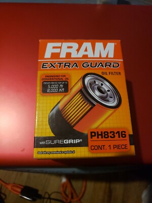 FRAM® Extra Guard® w sure grip PH 8316 Oil Filter , . | eBay