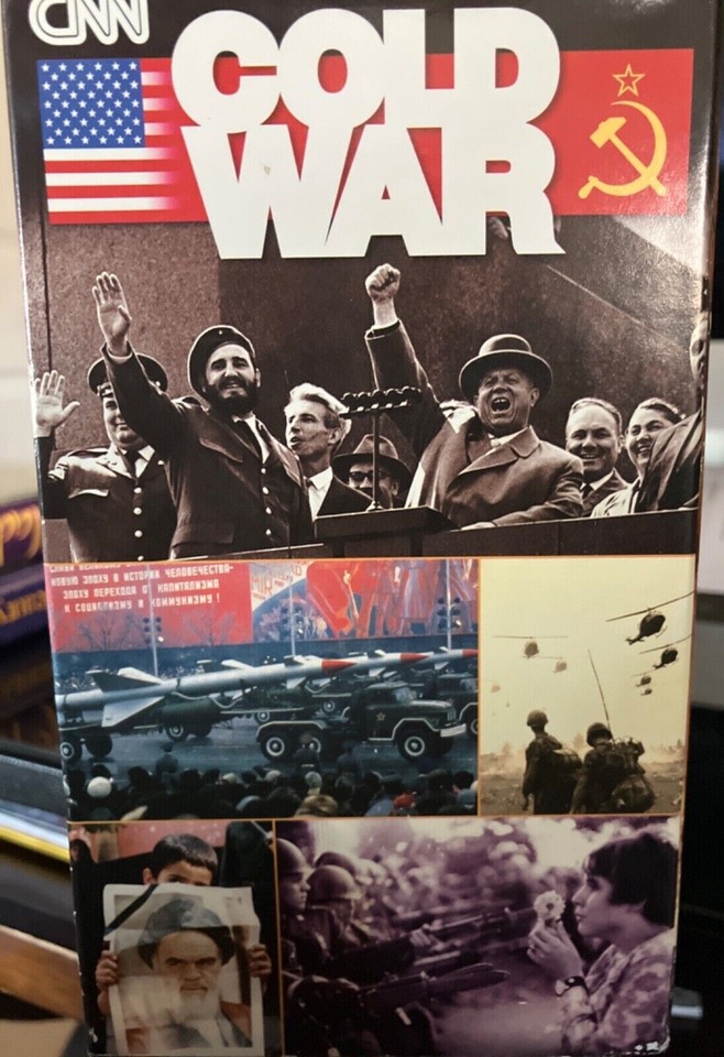 CNN PERSPECTIVE PRESENTS COLD WAR 12 VHS TAPE SET Video Set USA USSR ...