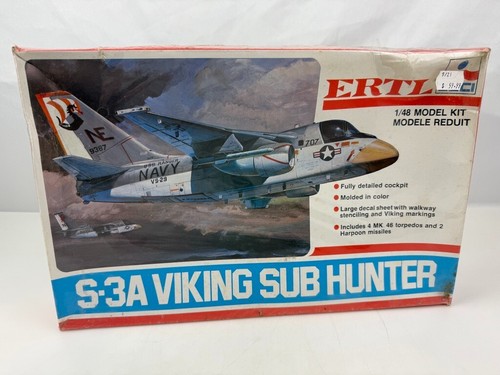ERTL 1/48 S-3A Viking Sub Hunter Model Kit | eBay