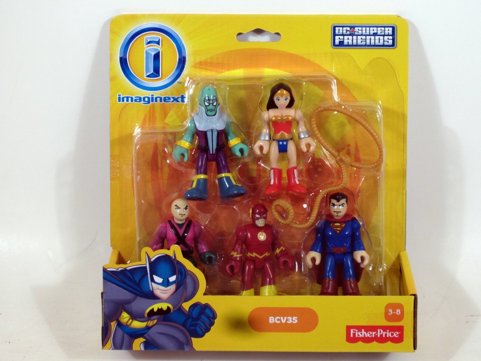 Fisher Price Imaginext DC Super Friends Batman Heroes Villains Bane ...