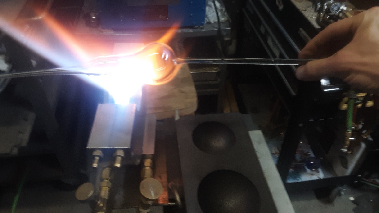 Herbert Arnold WS-WK 141 Water Cooled Radial Burner 72 Ports Glass ...