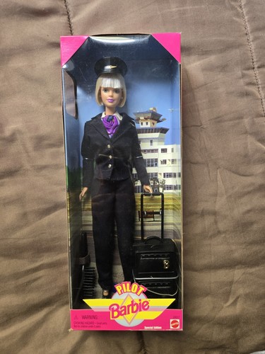 New in Box BARBIES Pilot Barbie Doll - Special Edition 1999 Short Hair ...