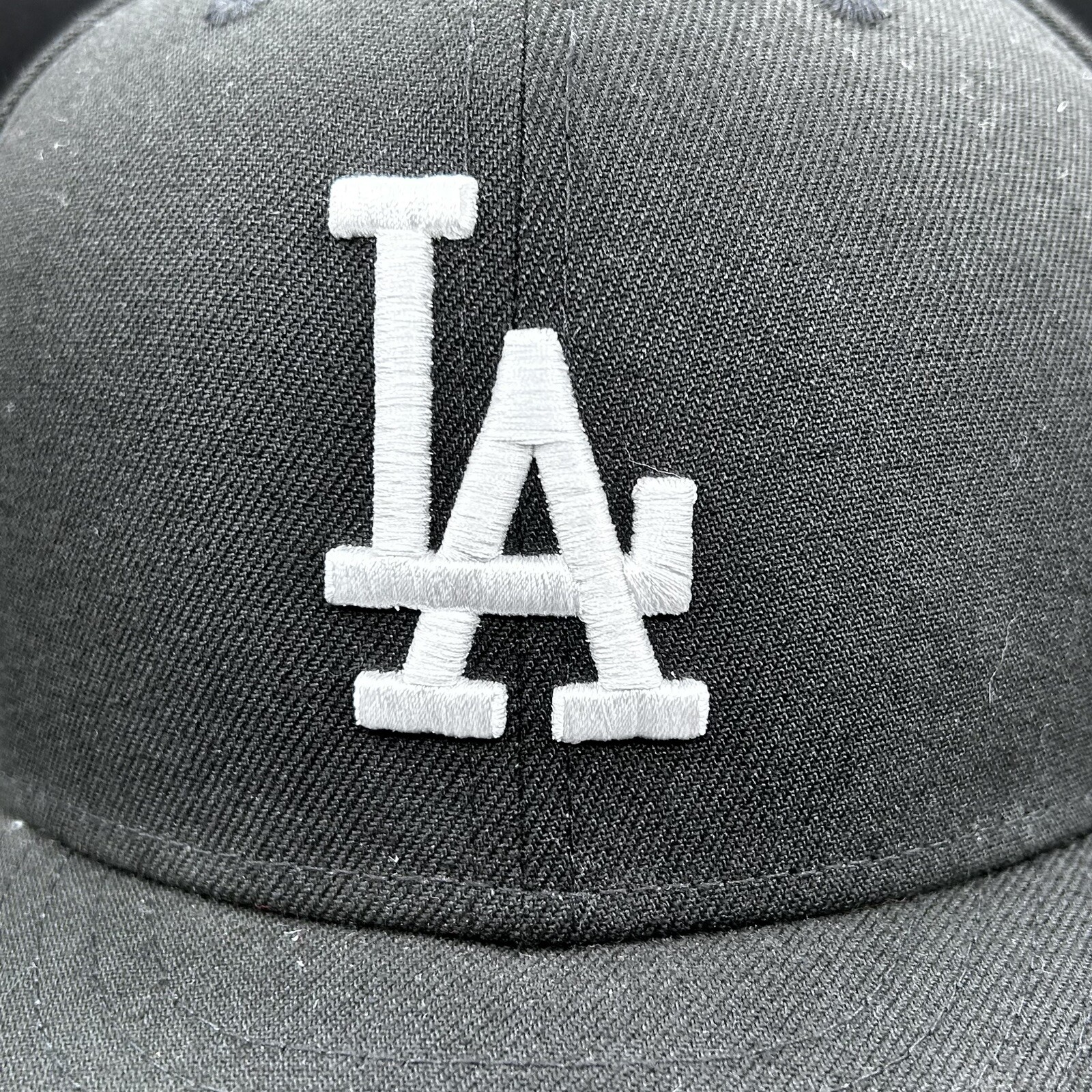 LA Dodgers Baseball Hat 59FIFTY 2020 Champions Fitted 7-1/4 Black VGC ...