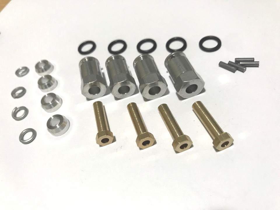 Wide Track Kit W/ 20mm Offset for Traxxas TRX-4 Blazer/MBZ G 500/Bronco ...