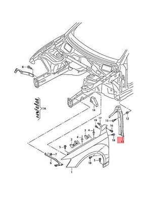 Genuine Closing element left rear AUDI Q5 8RB 8R0821111C | eBay