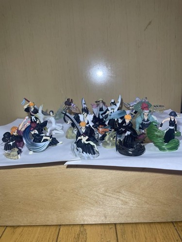 BLEACH Gacha Real Collection Vol 1 to 3 Full Set 15 Anime Figures Japan ...