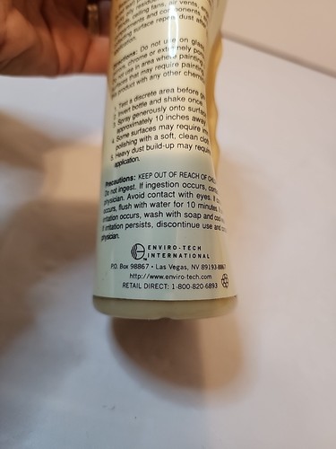 Vtg 8oz DRI WASH 'n GUARD® Dust B' Gone™ Refill | eBay