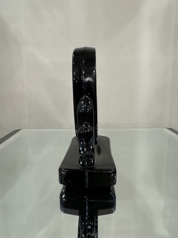 Heisey by Mosser Black Cabochon Display Sign | eBay