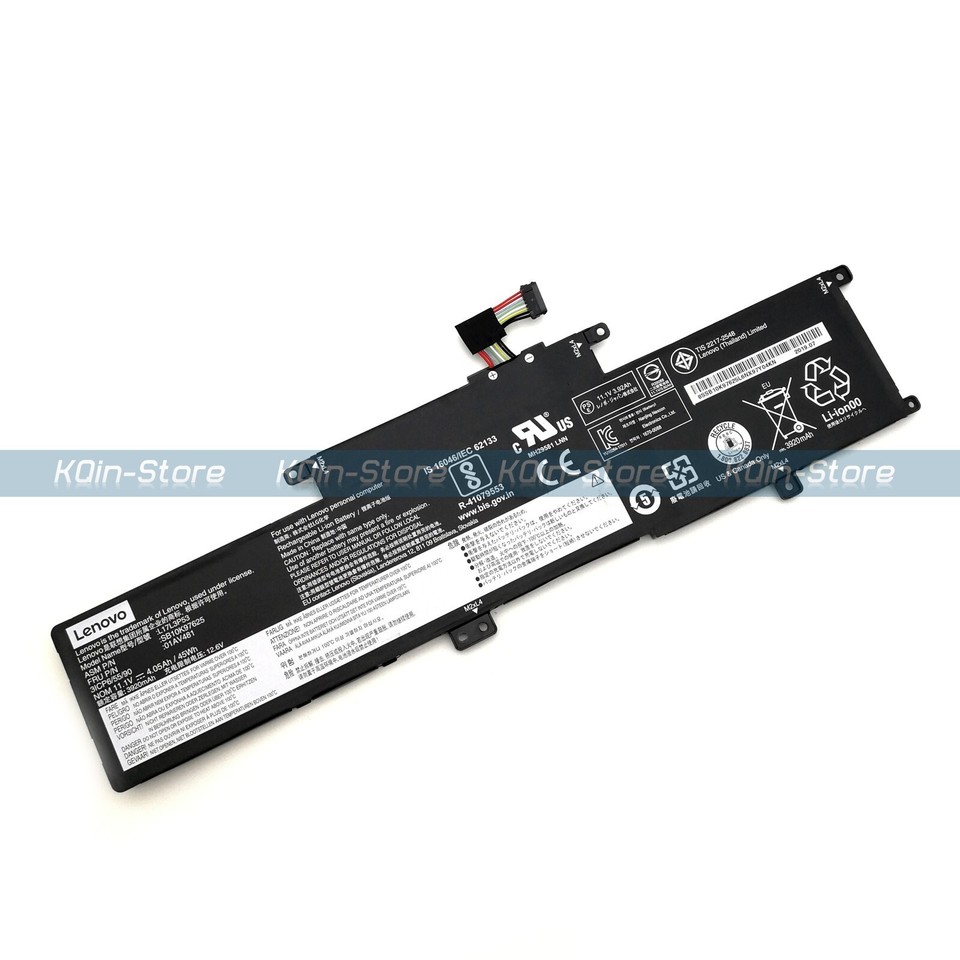 Genuine L17C3P53 01AV482 01AV483 Battery for Lenovo ThinkPad Yoga L380 ...