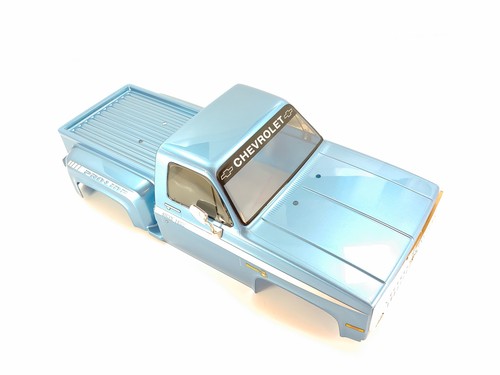 NEW Axial SCX10 III 1982 Chevy K-10 Blue Body w/ Front Led Lights Grill ...