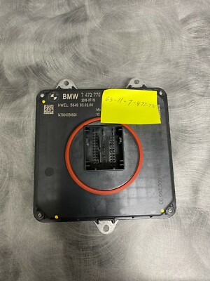 BMW headlight control module for LED headlights 63-11-7-472-770 | eBay
