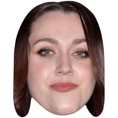 Emily Beihold (Smile) Celebrity Mask, Flat Card Face, Fancy Dress Mask ...
