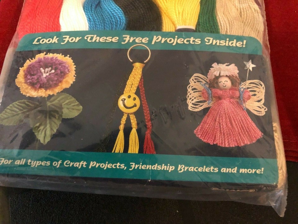 DMC CRAFT THREAD 36 SKEINS 10 y each 100% MERCERIZED COTTON X STITCH ...