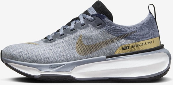 Size 10 - Nike ZoomX Invincible 3 Ashen Slate Metallic Gold W for sale ...