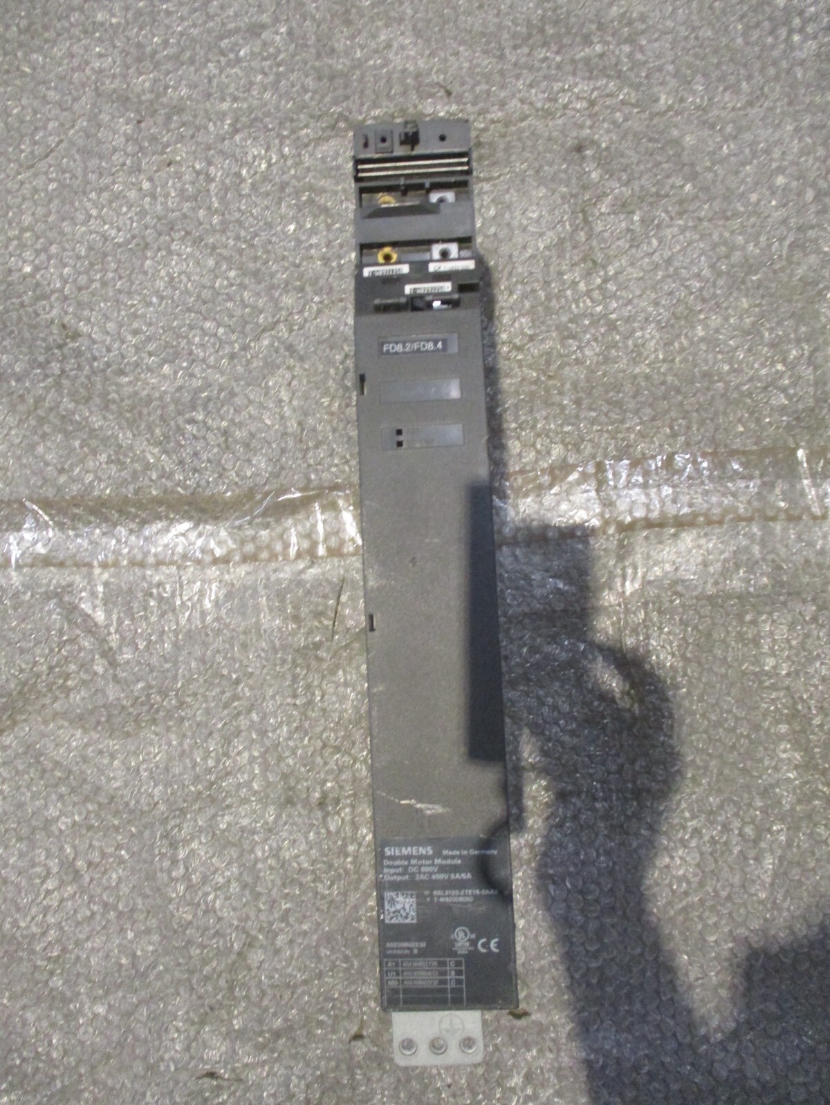 Siemens 6SL3120-2TE15-0AA3 Double Motor Module 600VDC Ver B A5E00602232 ...