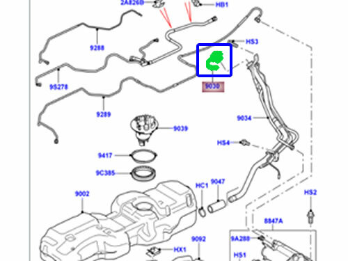 LAND ROVER FUEL CAP RANGE ROVER EVOQUE 202123478 | eBay