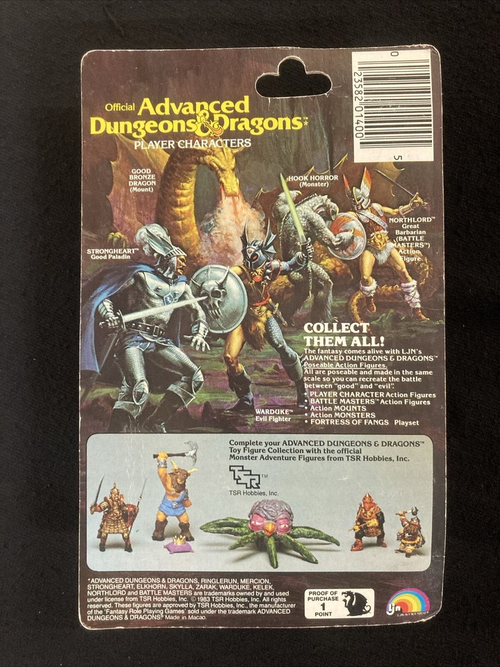 Advanced Dungeons & Dragons SKYLLA Evil Magic User MIP 1983 mint on ...