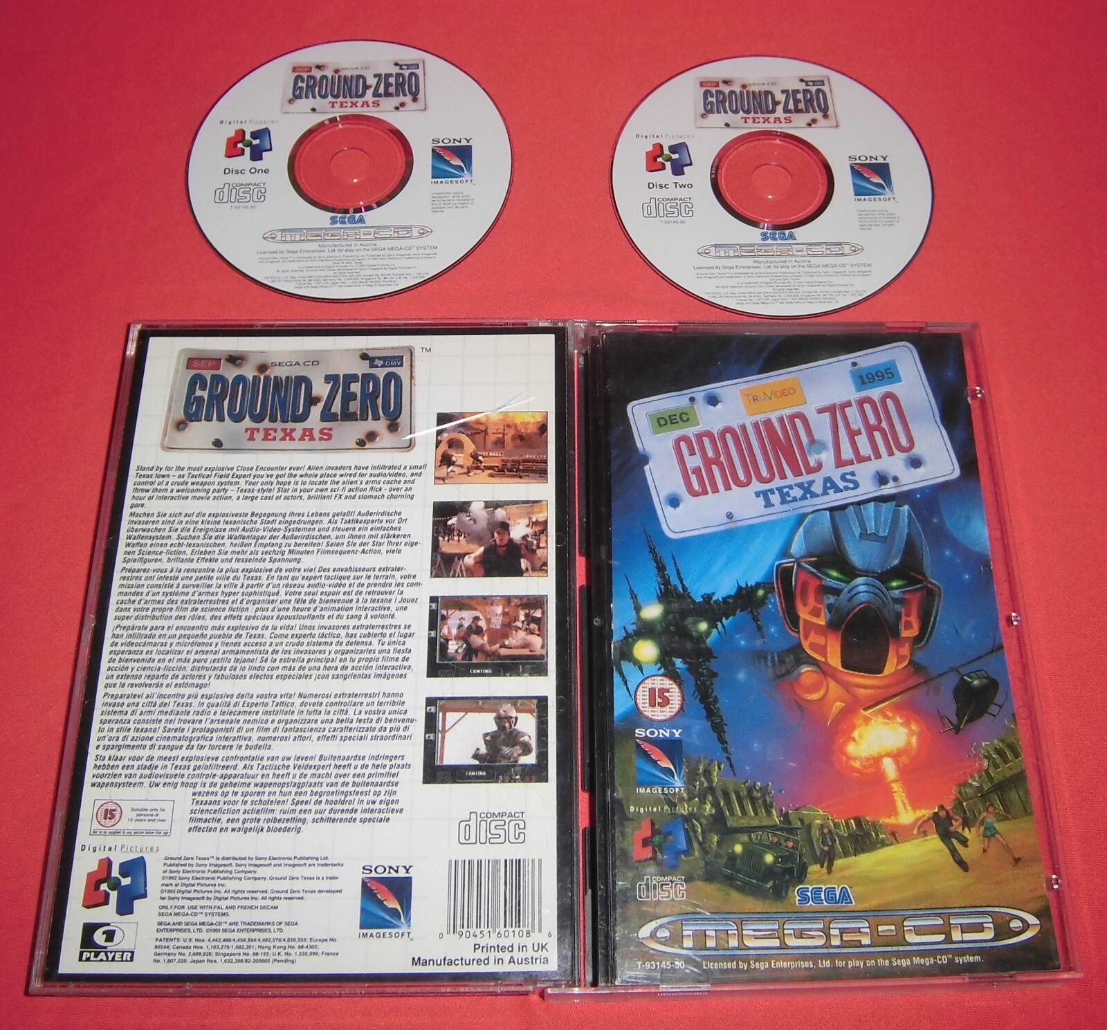 Ground Zero: Texas SEGA Mega-CD - Prix - Photo - Présentation