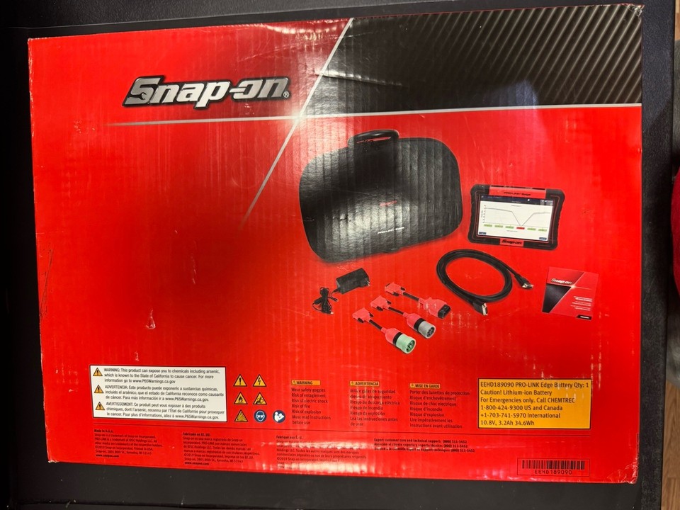 Snap-on SnapOn Prolink Pro-Link EDGE EEHD189090 Commercial Heavy Duty ...