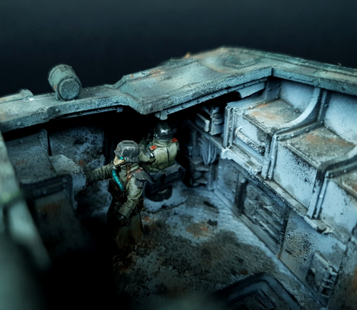 Warhammer 40k - Astra Militarum Forge World Minotaur Artillery Tank OOP ...