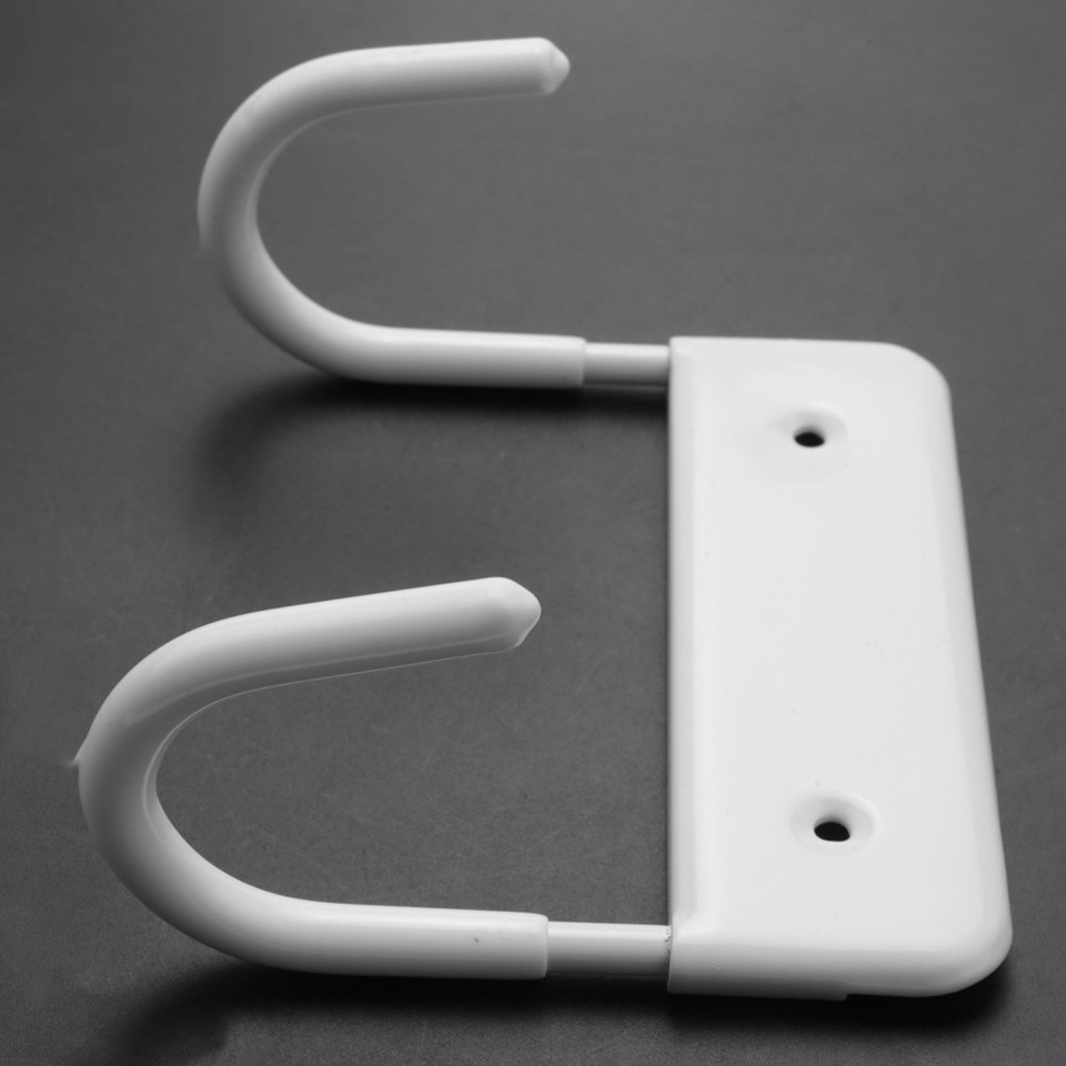 2X Ironing Board Hanger Iron Board Wall Mount for Laundry Rooms White ...