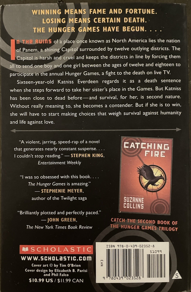 Hunger Games (Hunger Games, Book One) by Suzanne Collins (2010, Trade ...