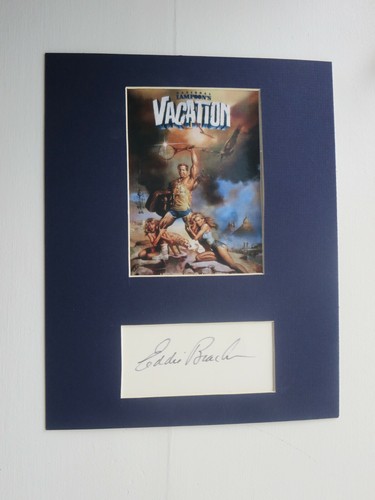 Chevy Chase - National Lampoon's Vacation & Eddie Bracken autograph ...