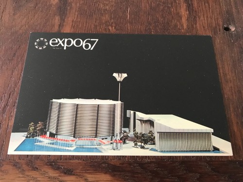 Expo67 Expo 67 The Canadian Pacific Cominco Pavilion Canada Postcard | eBay