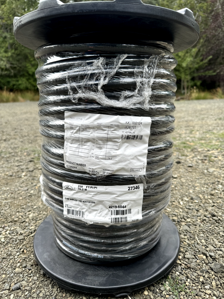 Gates Barricade Fuel Injection Hose 3/8 inch ID, Sold in 25 FOOT ...